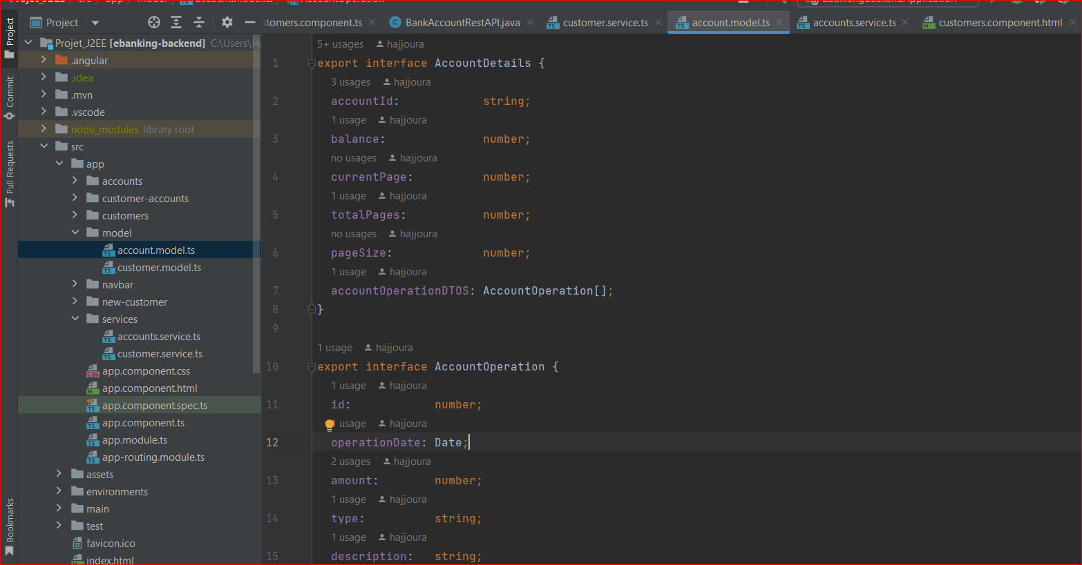 GitHub - hajarmanyani/Projet-J2EE: La soumission de mon projet qui ...