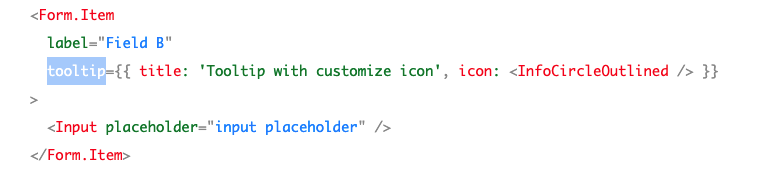 【FR】希望a-form-item能增加类似tooltip的prop · Issue #1385 · arco-design/arco-design-vue · GitHub