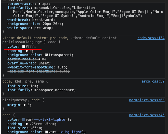 Vue3，代码块字体颜色变成了白色 · Issue #1304 · Vanessa219/vditor · GitHub