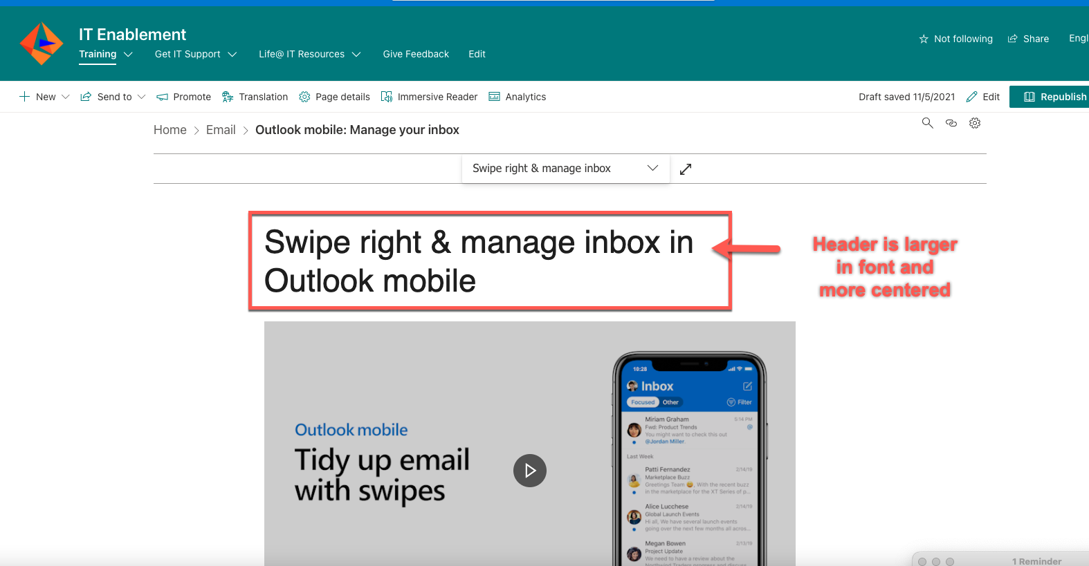 [QUESTION] SharePoint Page Style to Match Custom Content pages to Learning Pathways · Issue #622 ...