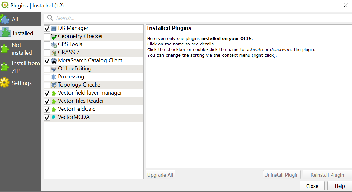 Couldnt Load Plugin Vectorfieldcalc Due To An Error When Calling Its Classfactory Method
