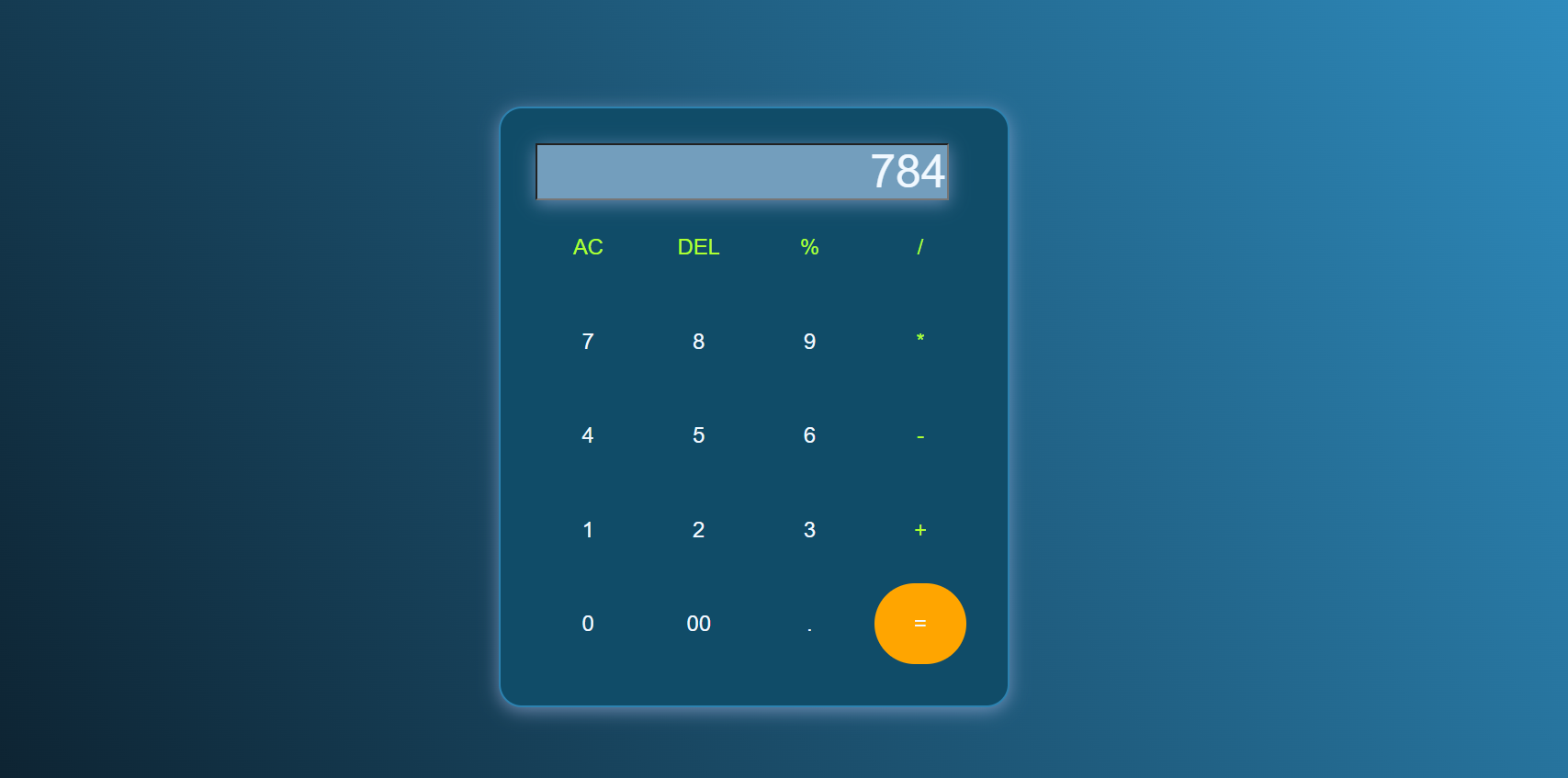 GitHub - Mack69/Project-Calculator: It is a basic responsive calculator made using HTML, CSS ...
