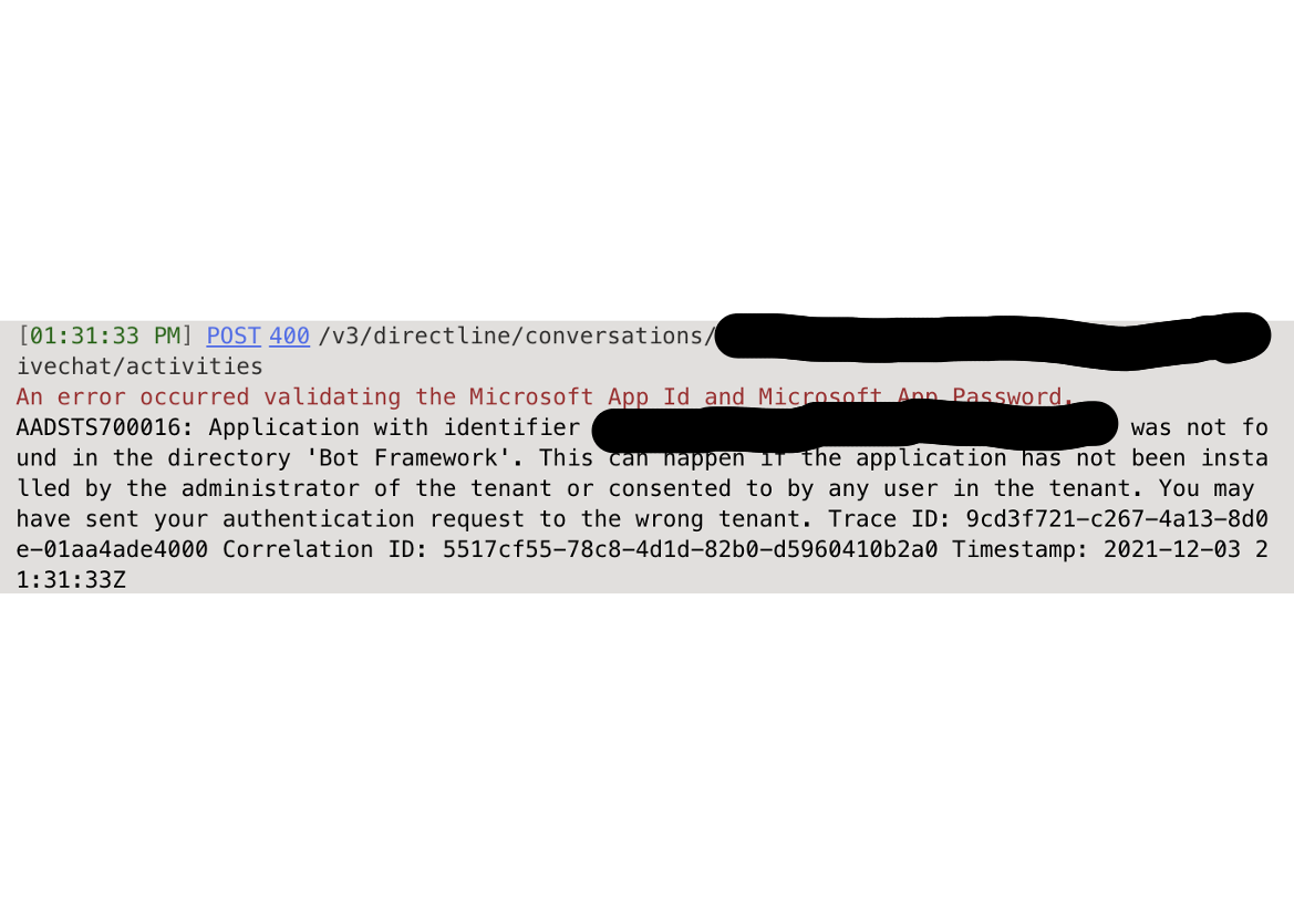 Azure credentials wrong after deploying with Azure CLI · Issue #6436 · microsoft/botframework ...