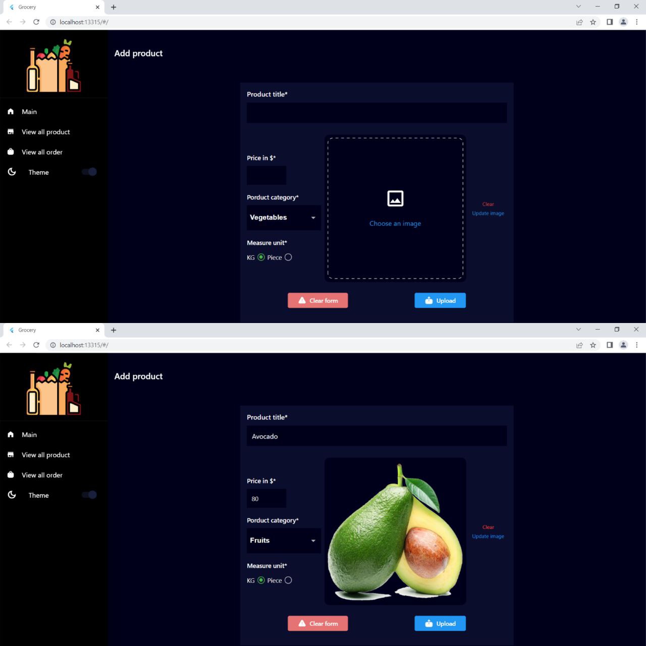 GitHub - MomenRizq/grocery_admin_panel