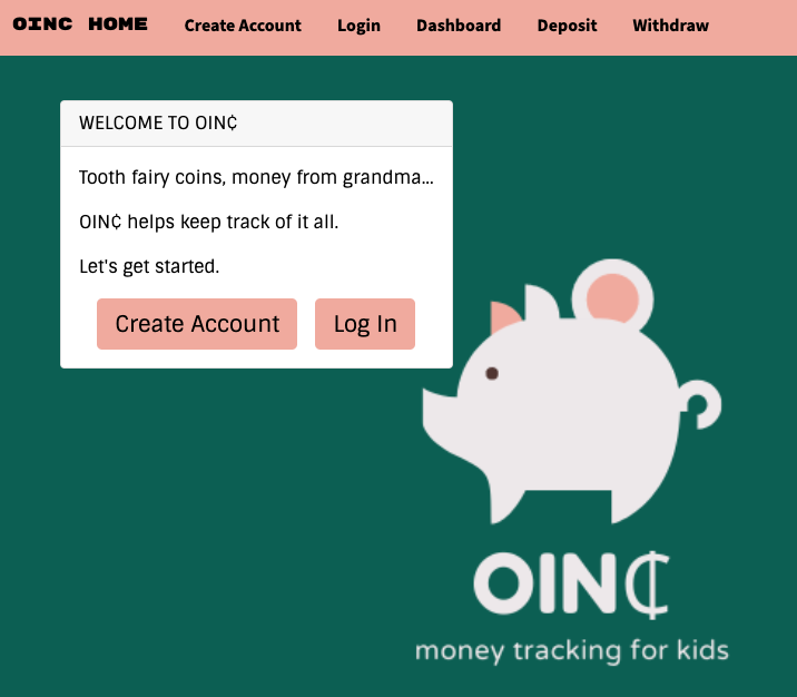 GitHub - emilylubkert/Oinc-Full-Stack-Banking-App