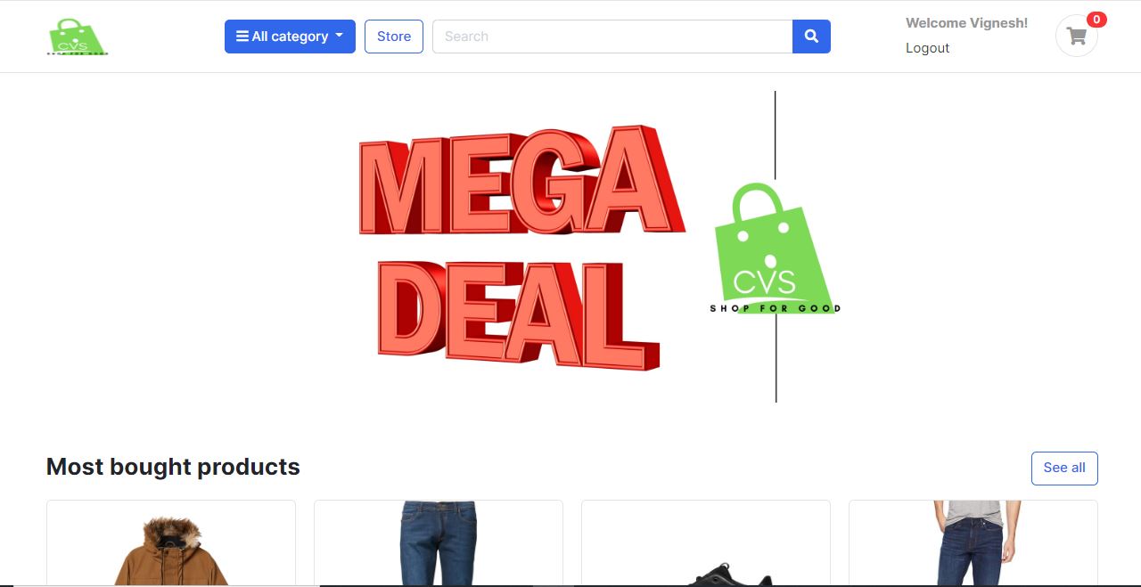 GitHub - VigneshCatariSureshBabu/EcommerceApplication