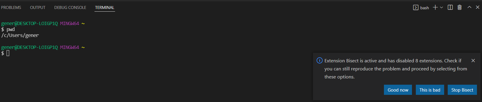 Open in integrated terminal not working · Issue #143848 · microsoft ...