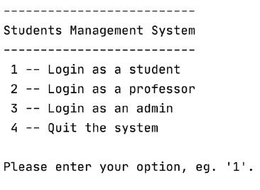 GitHub - Hugo-coder-hjh/Student-Mangement-System: CIT590 System Management System in Java
