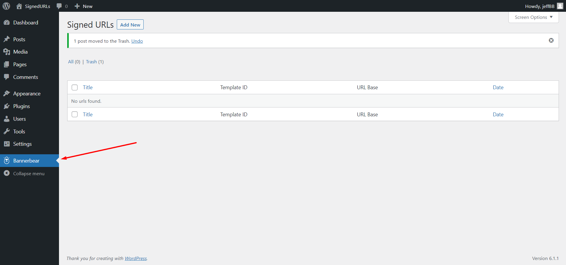 GitHub - tatayjeff/SignedURL: Bannerbear - Wordpress Plugin for SignedURL