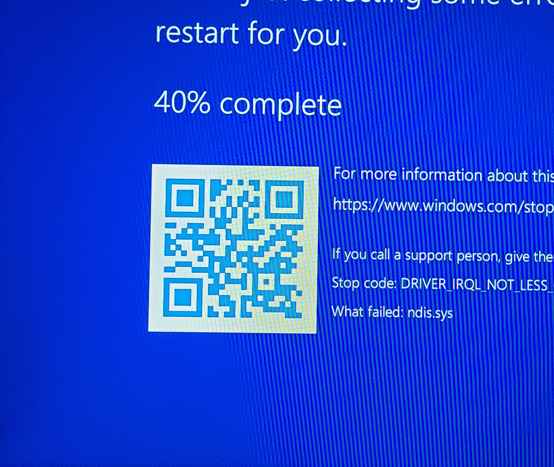 BSOD/ Windows 11 Crashes after connection to server and streaming data ...