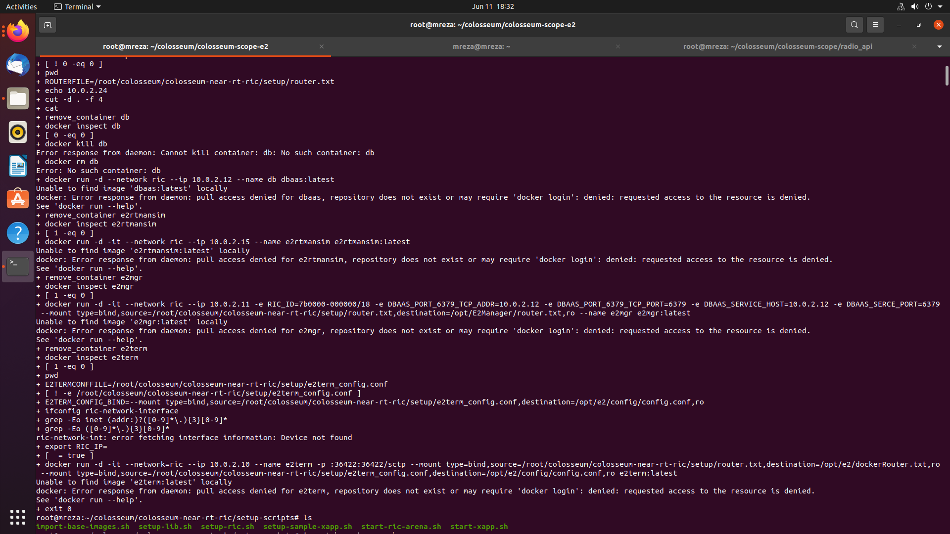 Error deploying ./setup-ric.sh col0 · Issue #2 · wineslab/colosseum-near-rt-ric · GitHub