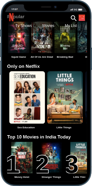 GitHub - saikumarkusangi/Netflix-Clone-App: A netflix with flutter and firebase.