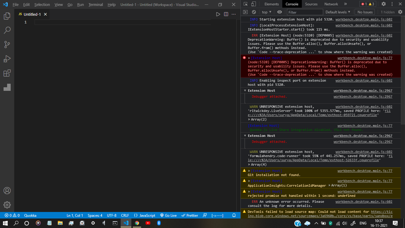 loading time · Issue #714 · wallabyjs/quokka · GitHub
