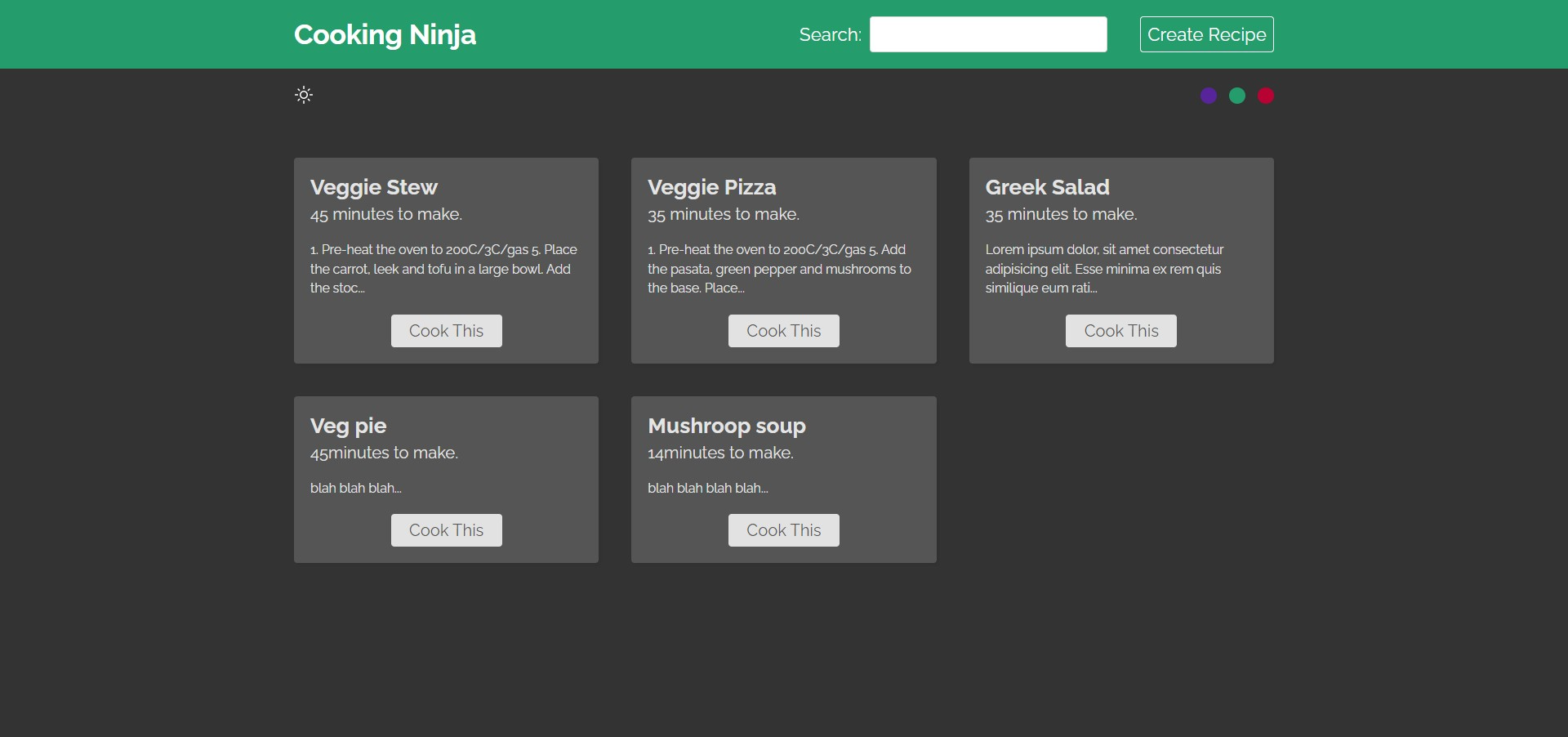 GitHub - EJusis/react-recipes