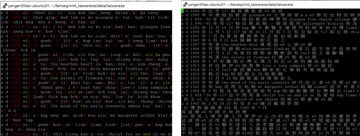 GitHub - t109368507/Transfomer-Taiwanese-Conversion: 台羅轉漢台在Transformer實現