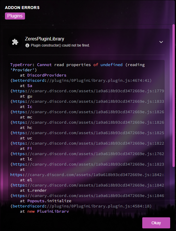 Ptb Typeerror Cannot Read Properties Of Undefined Reading Provider · Issue 192 · Rauenzi 