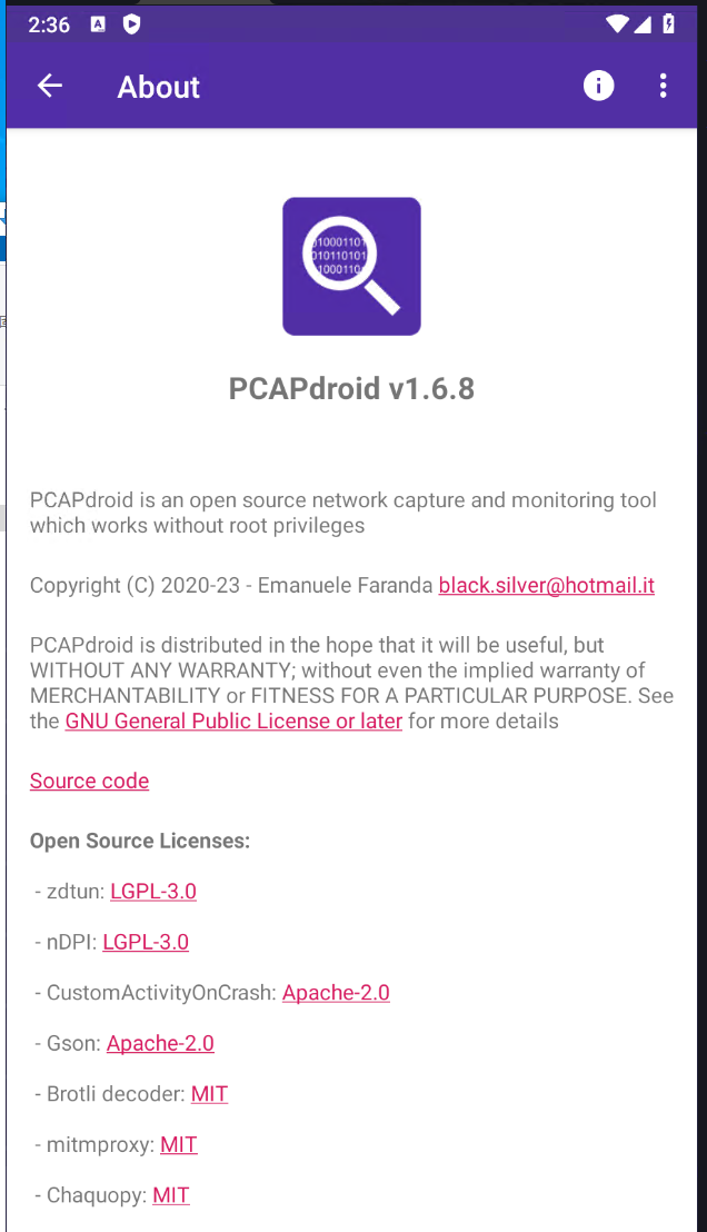 Capture start failure · Issue #353 · emanuele-f/PCAPdroid · GitHub