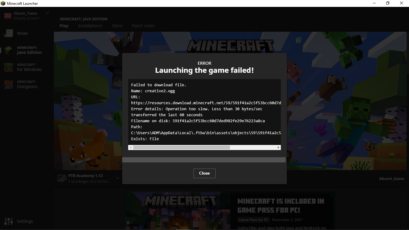 [Bug]: cannot download file · Issue #251 · FTBTeam/FTB-Modpack-Issues ...