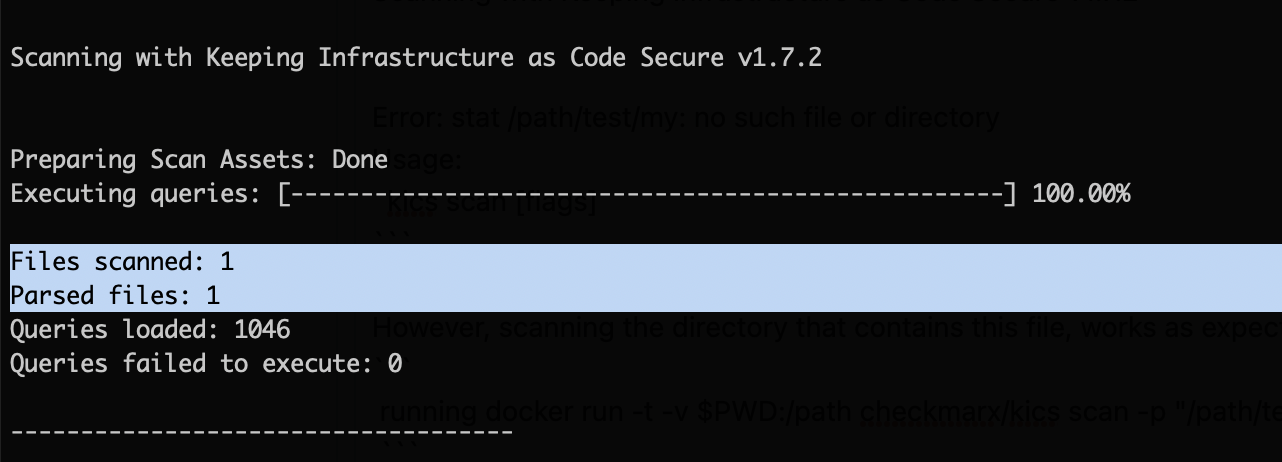 Kics fails to scan files with "#" in the filename · Issue #6499 · Checkmarx/kics · GitHub