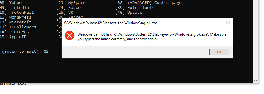 IT GAVE ME THIS WARNING OR WHATEVER IS THIS AND IT SAYS LOCAL HOST NOT FOUND · Issue #88 · HiDe ...