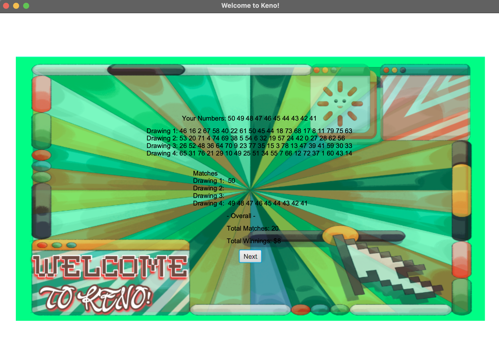 GitHub - rosemata/keno_game