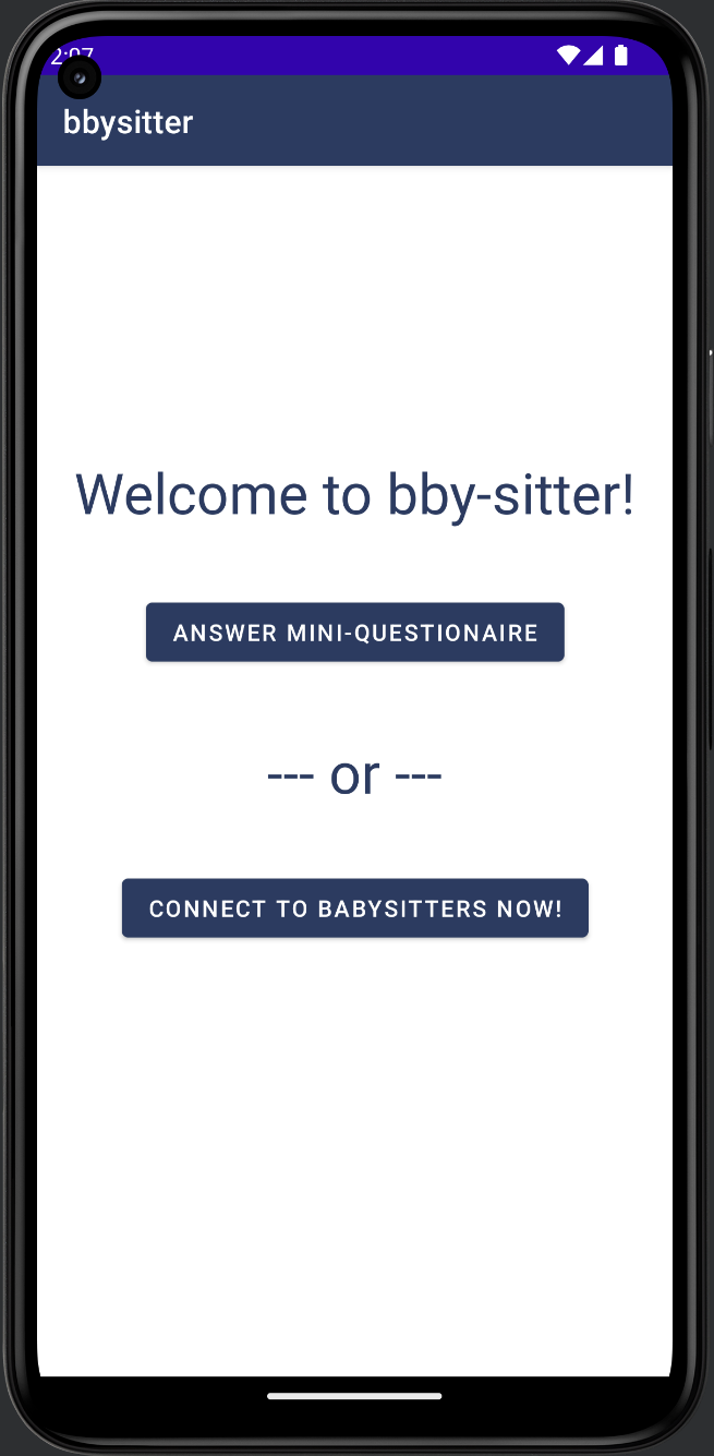 GitHub - rosemata/bbysitter-App
