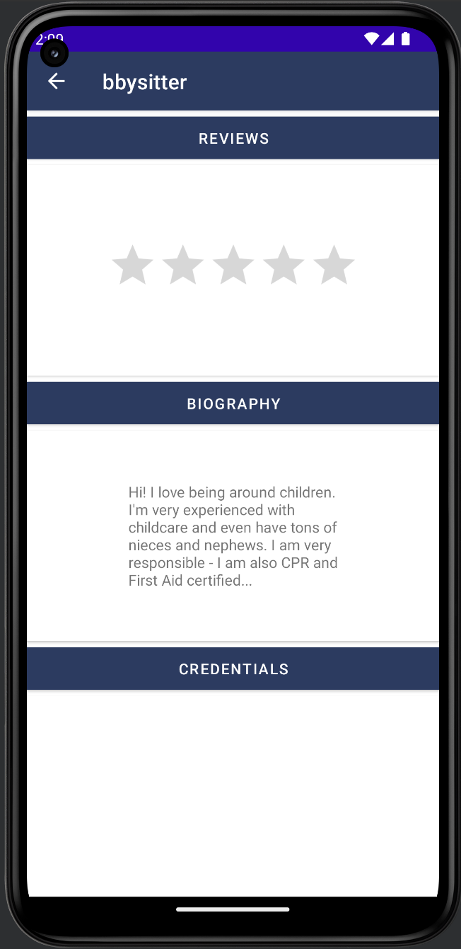 GitHub - rosemata/bbysitter-App