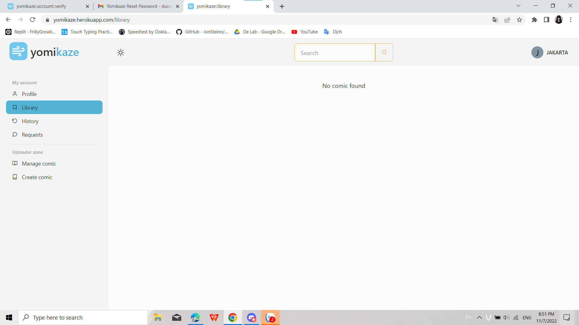 Test Case Remove Comic From Library · Issue 43 · Zer0fiveyomikaze · Github 