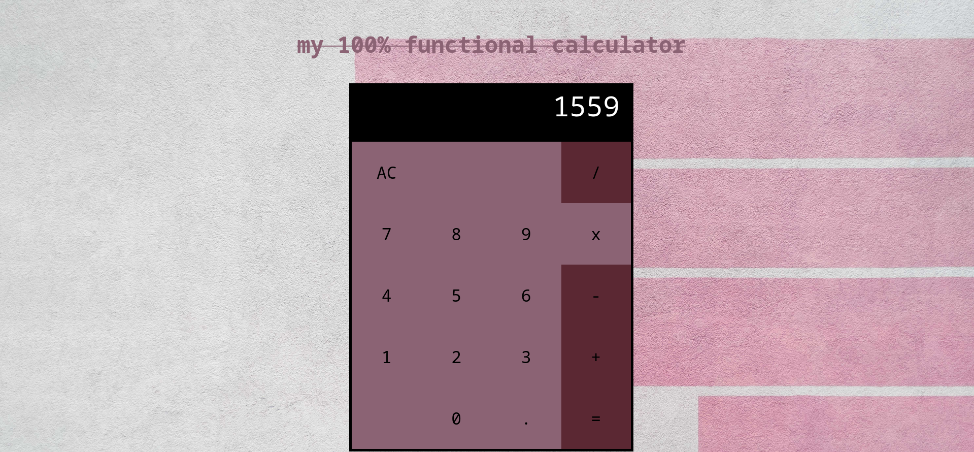 GitHub - oriodev/myveryfunctionalcalculator: an interactive calculator.