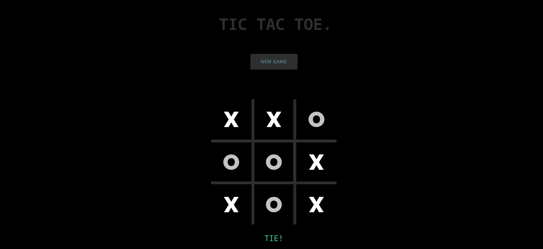 GitHub - oriodev/tictactoe: A Tic Tac Toe game made with Javascript. GitHub - oriodev/tictactoe: A Tic Tac Toe game made with Javascript.