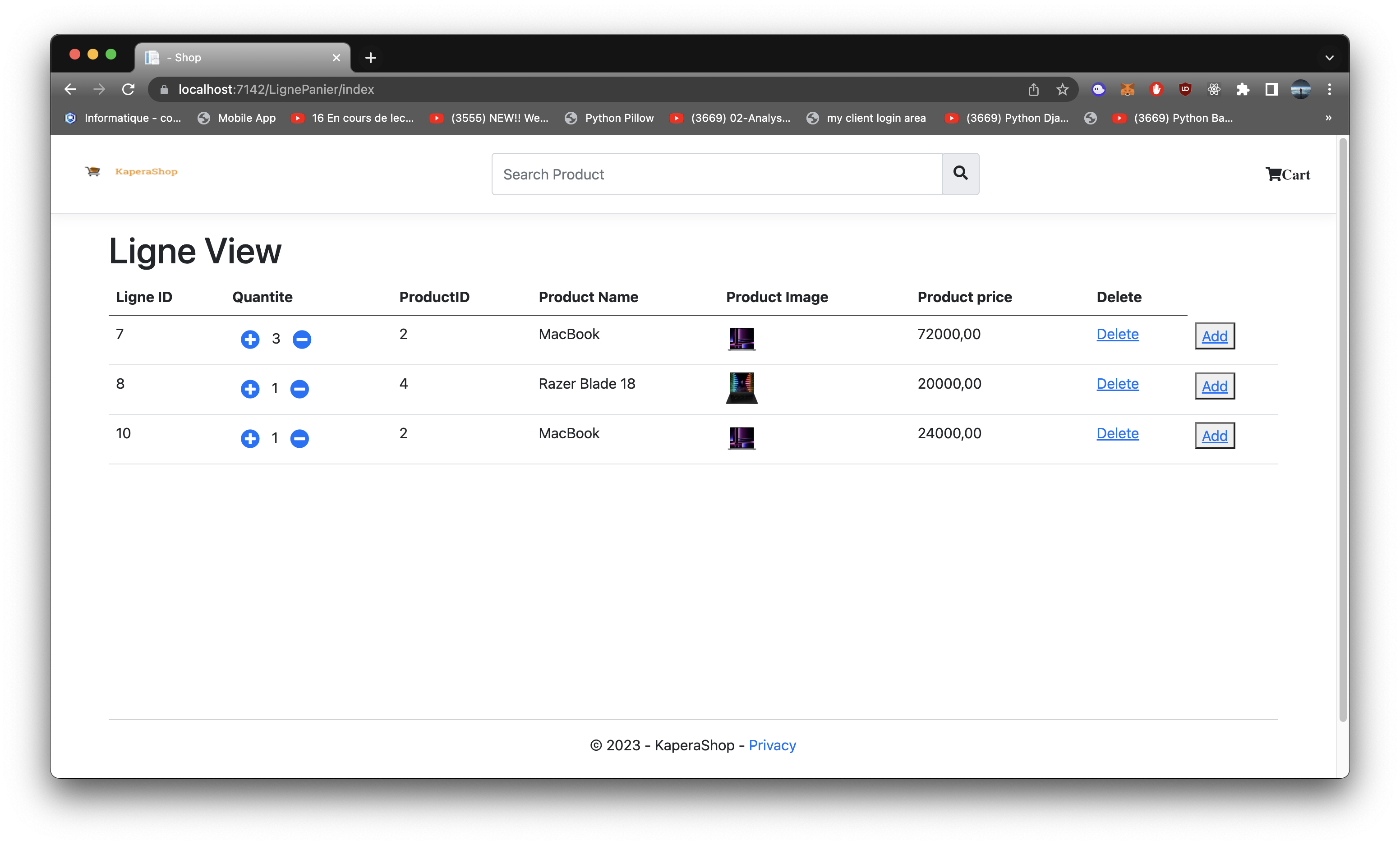 GitHub - KAPERA89/Ecom-WebSite-ASP: Ecommerce WebSite Build Using ASP.Net Core MVC, Bootstrap ...