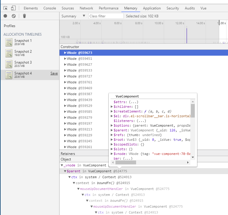 [Bug Report] Memory leak caused by el-select · Issue #7465 · ElemeFE ...