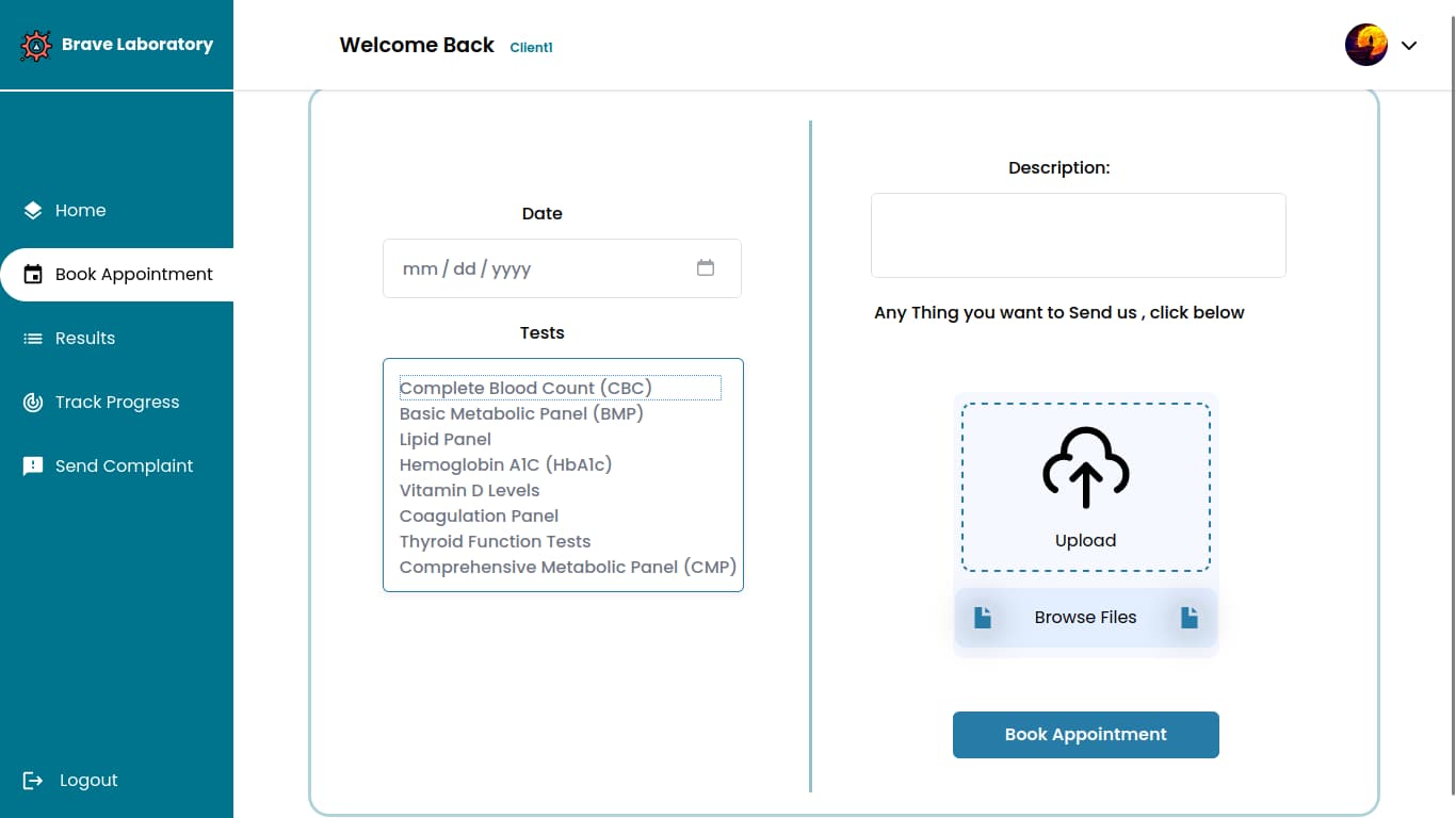 GitHub - AdemBendjama/Brave-Lab: Online Management System of a Blood ...