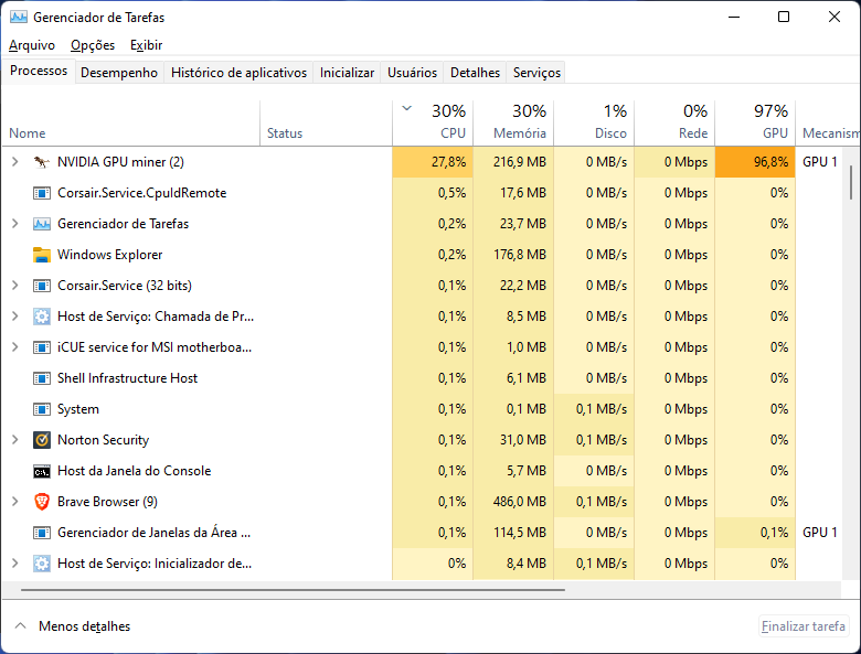 High CPU usage after Windows 11 · Issue #807 · trexminer/T-Rex · GitHub