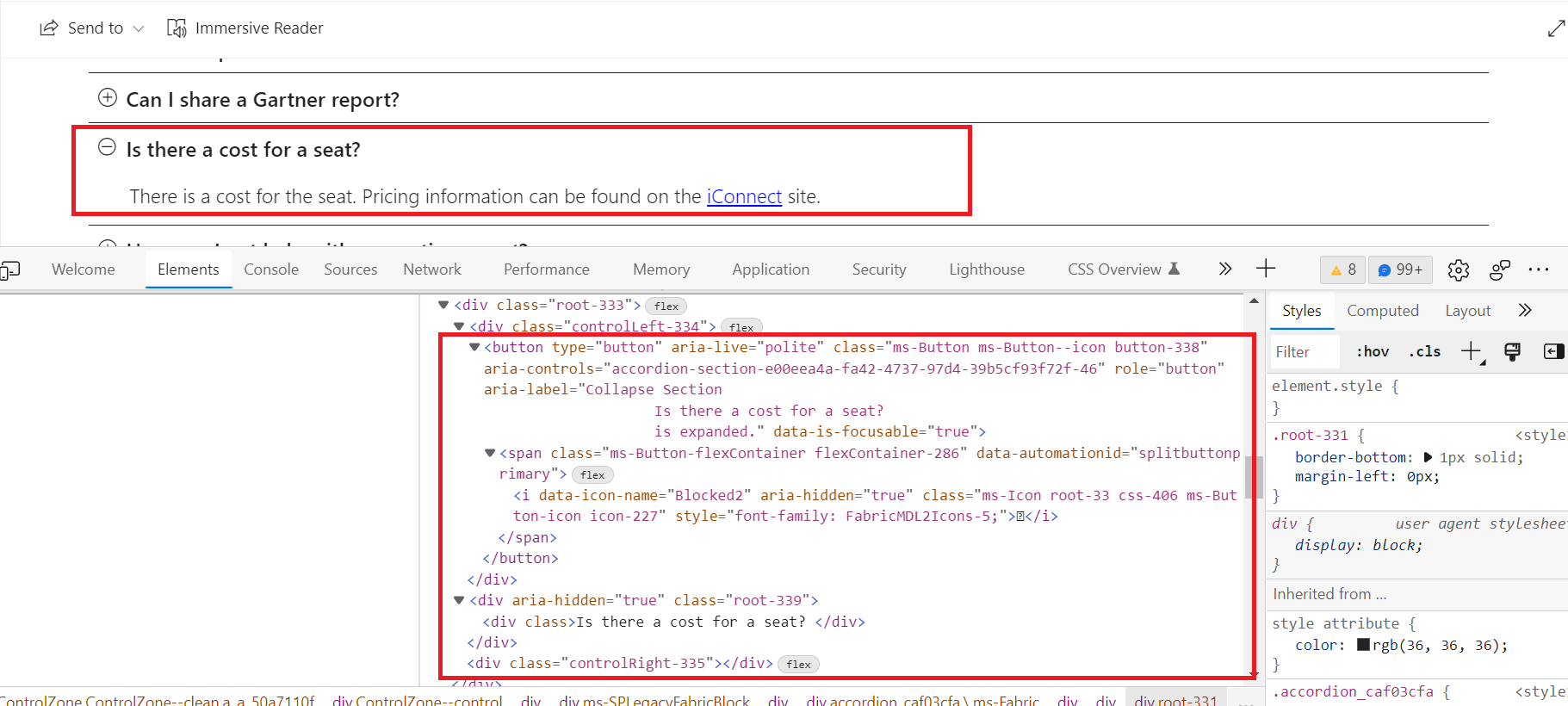 NVDA reads the title of the individual links after expanding 3 times. · Issue #13776 · nvaccess ...