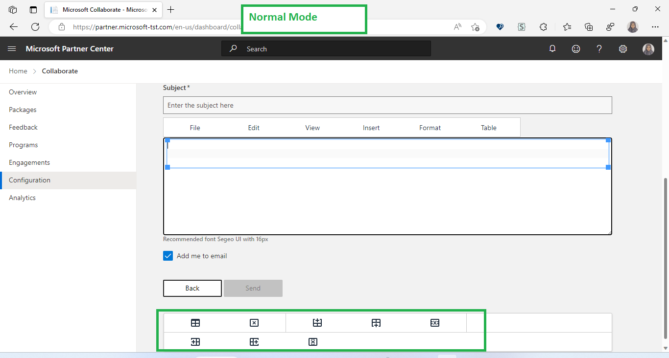 Icons of buttons are not clearly visible in multiple places only in High Contrast 'Aquatic' mode ...