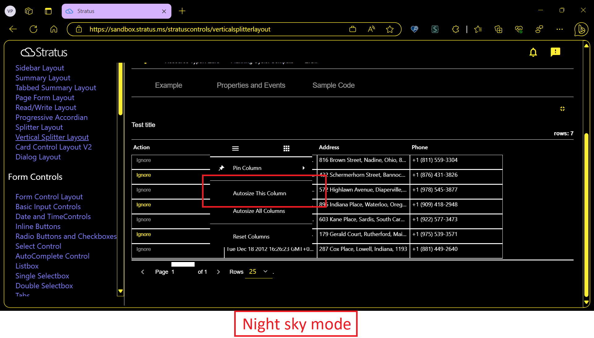 In high contrast themes, keyboard focus indicator is not visible on the ...