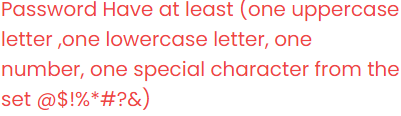 [ Fix ] Password pattern · Issue #73 · 202212-GIZ-YE-FEW/recoded ...