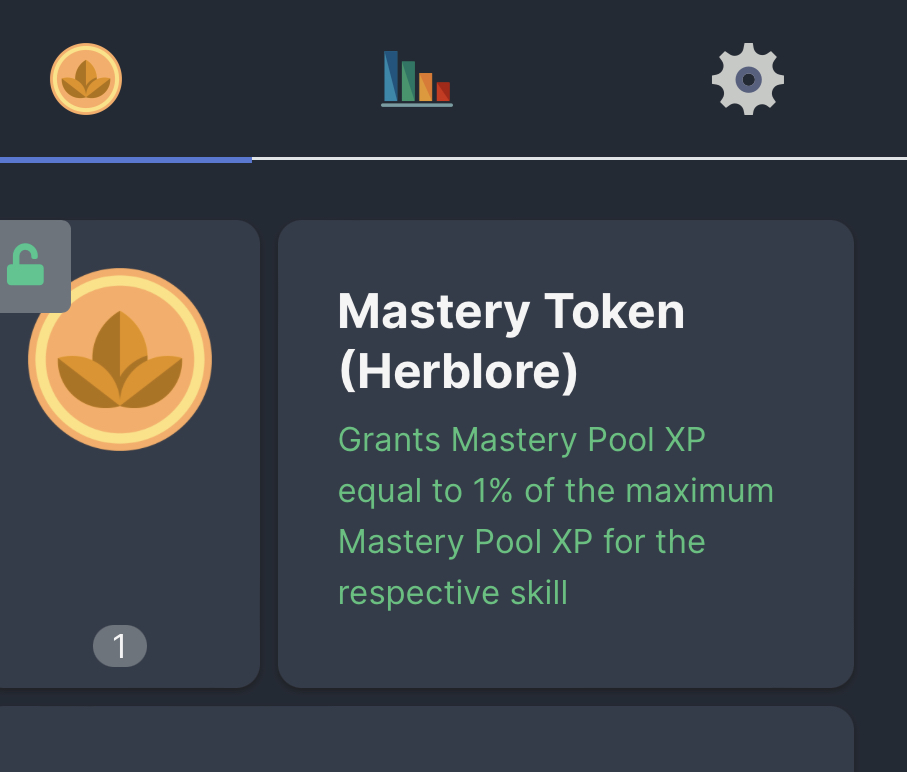 [Spelling/Grammar]: Herblore Mastery Tokens · Issue #1566 · MelvorIdle/melvoridle.github.io · GitHub