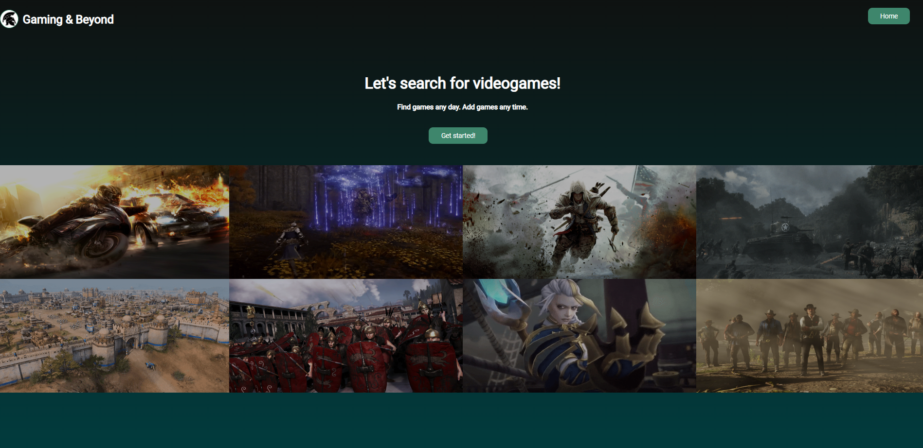 GitHub - FedeIra/Project-Gaming-Beyond: Project for SoyHenry