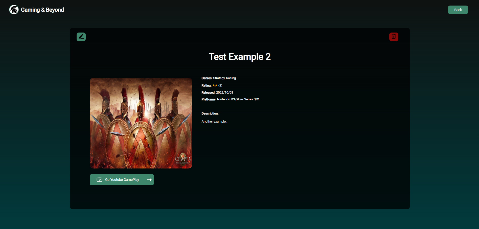 GitHub - FedeIra/Project-Gaming-Beyond: Project for SoyHenry