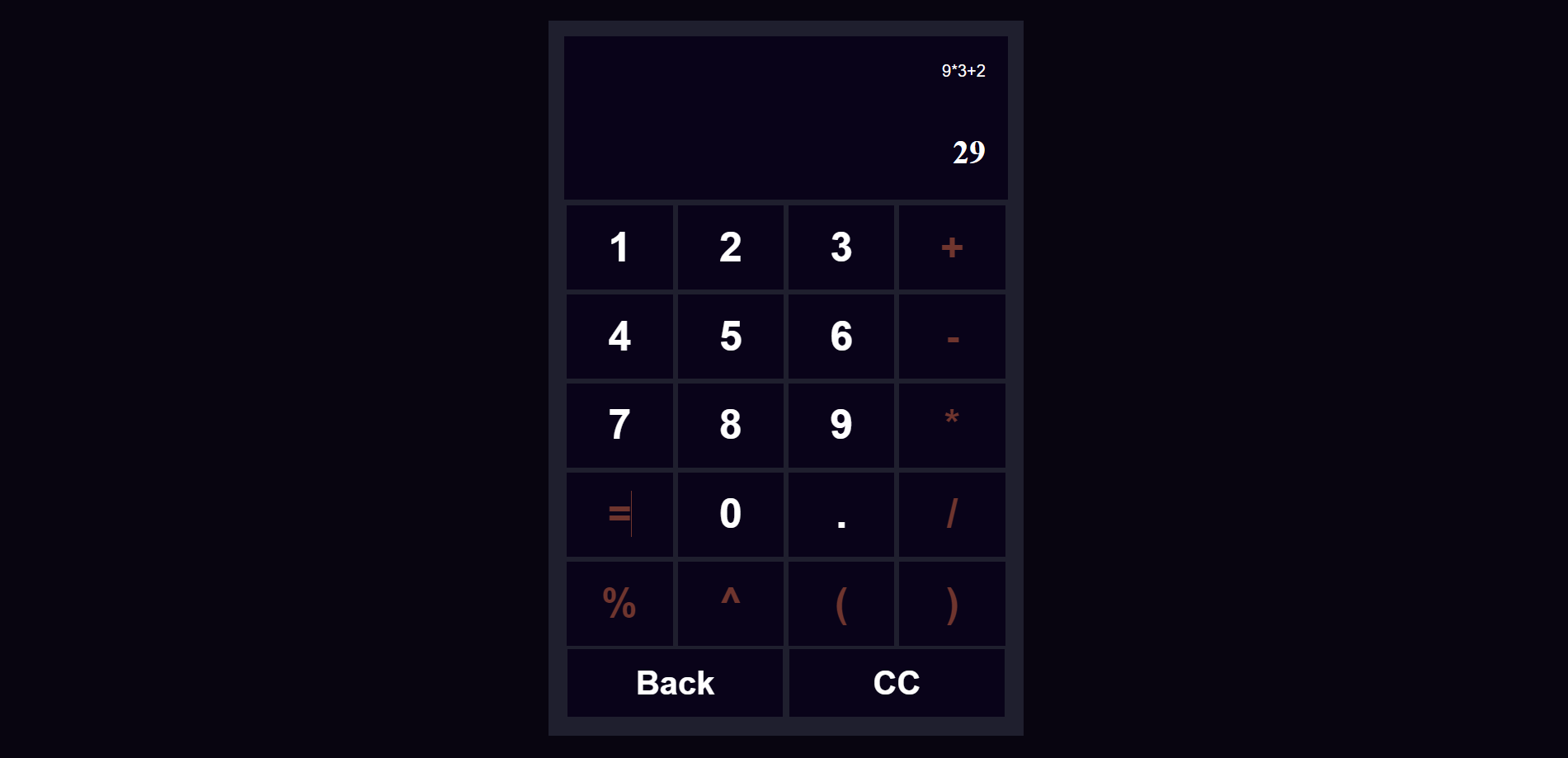 GitHub - FedeIra/Project-Calculator