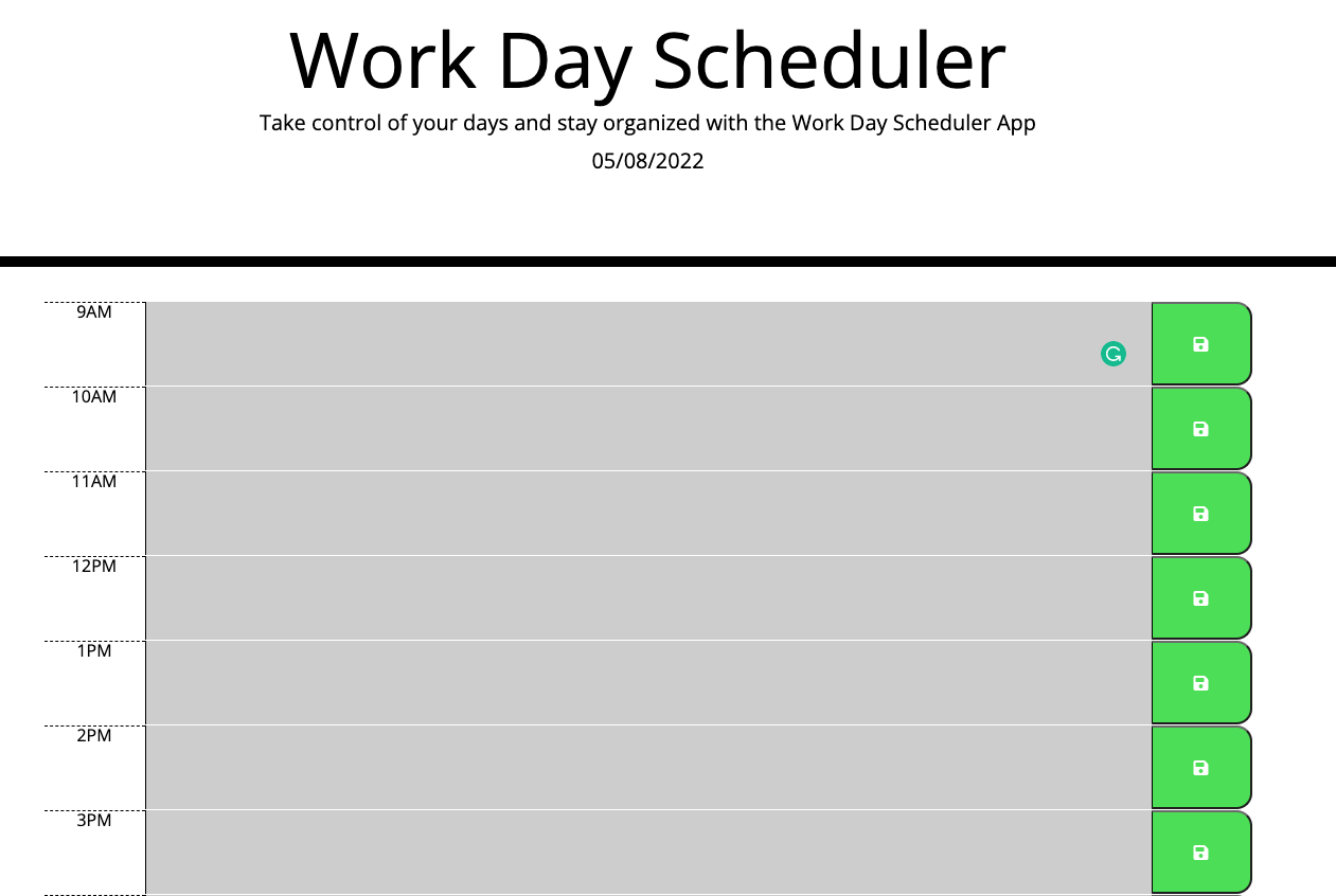 GitHub - Mandrea30/workday-scheduler