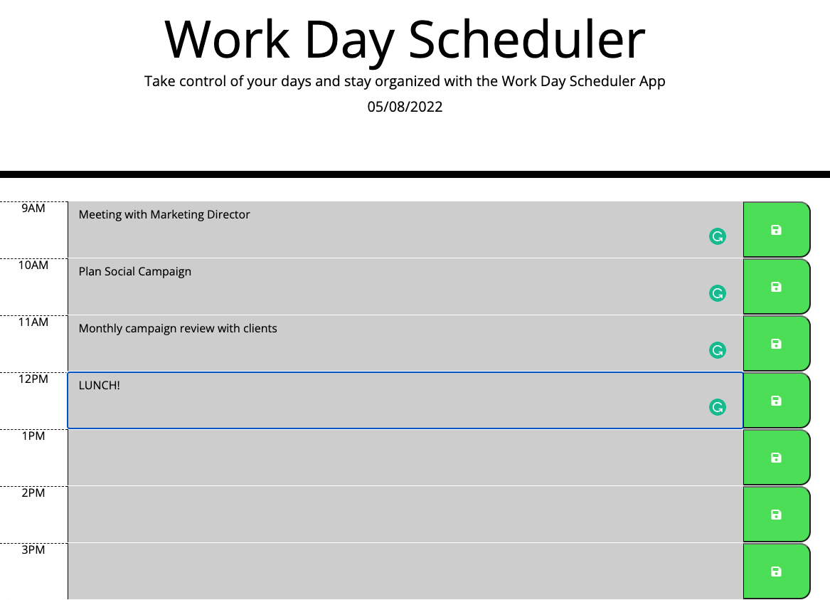 GitHub - Mandrea30/workday-scheduler