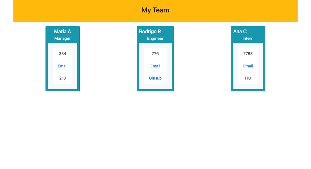 GitHub - Mandrea30/team-profile-generator