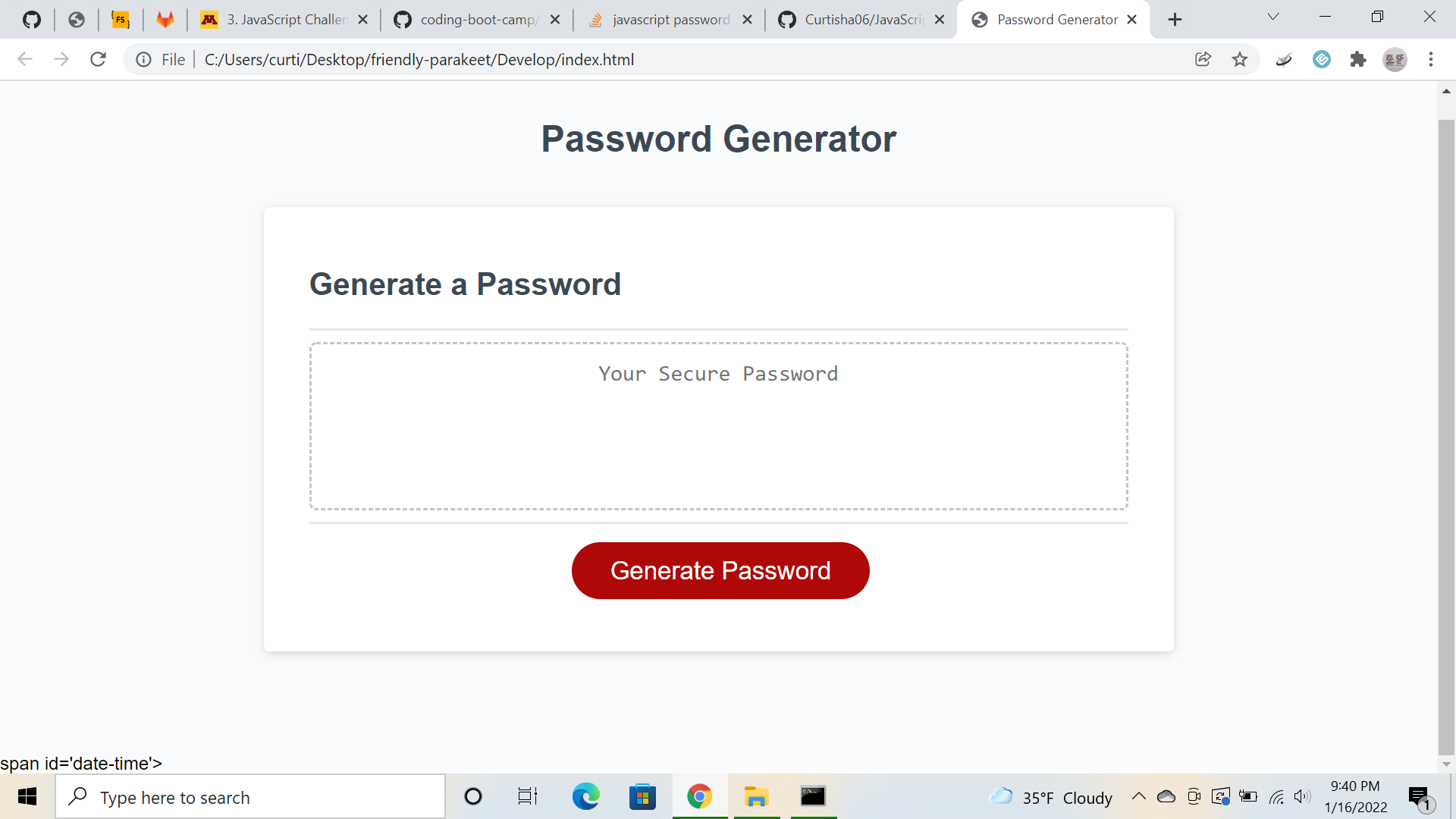 GitHub - Curtisha06/JavaScript-Password