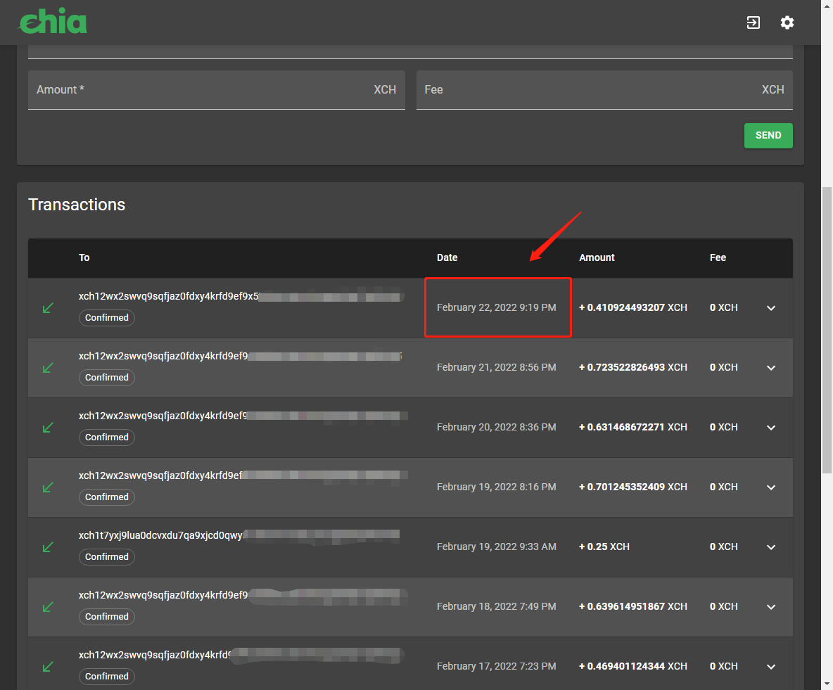 [Bug] "chia wallet get_transactions" The transactions list is not ...