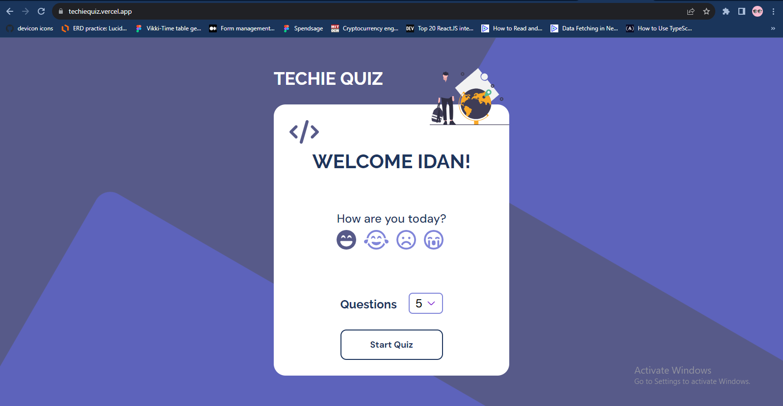 GitHub - youngancient/techieQuiz: A fun and interactive quiz that helps techies get familiar ...