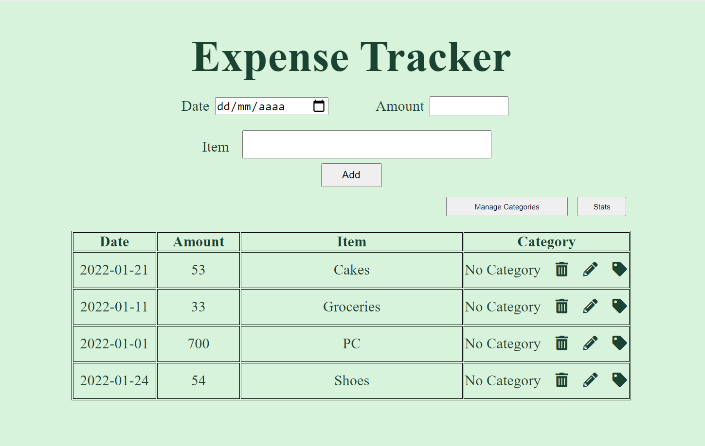 GitHub - Santiagitk10/Expense_Tracker: Expense Tracker