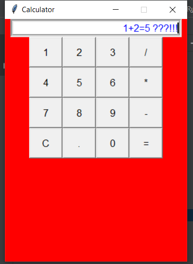 GitHub - paterane/Calculator: It is a simple GUI calculator in python